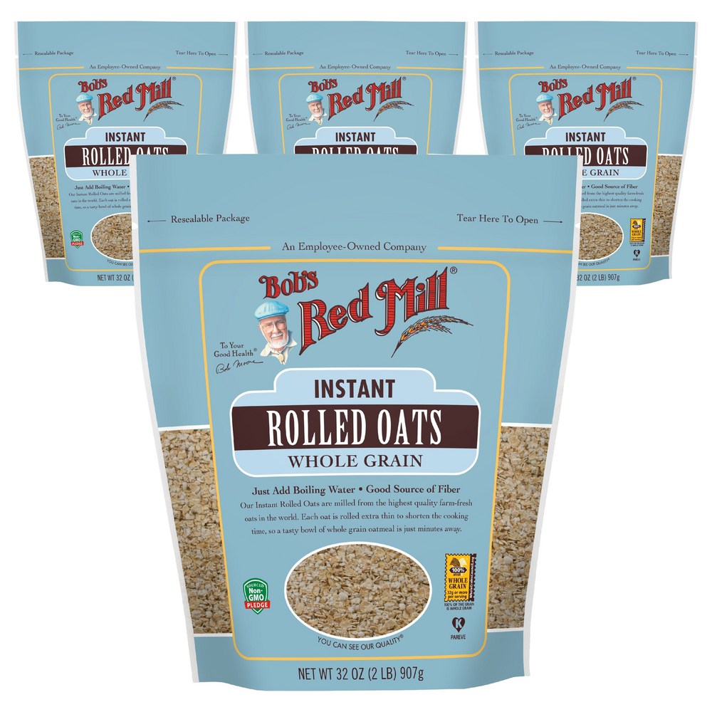 '밥스레드밀 인스턴트 롤드 오트 홀 그레인, 907g, 4개' 최저가 검색, 최저가 27,790원 - 할인 알림