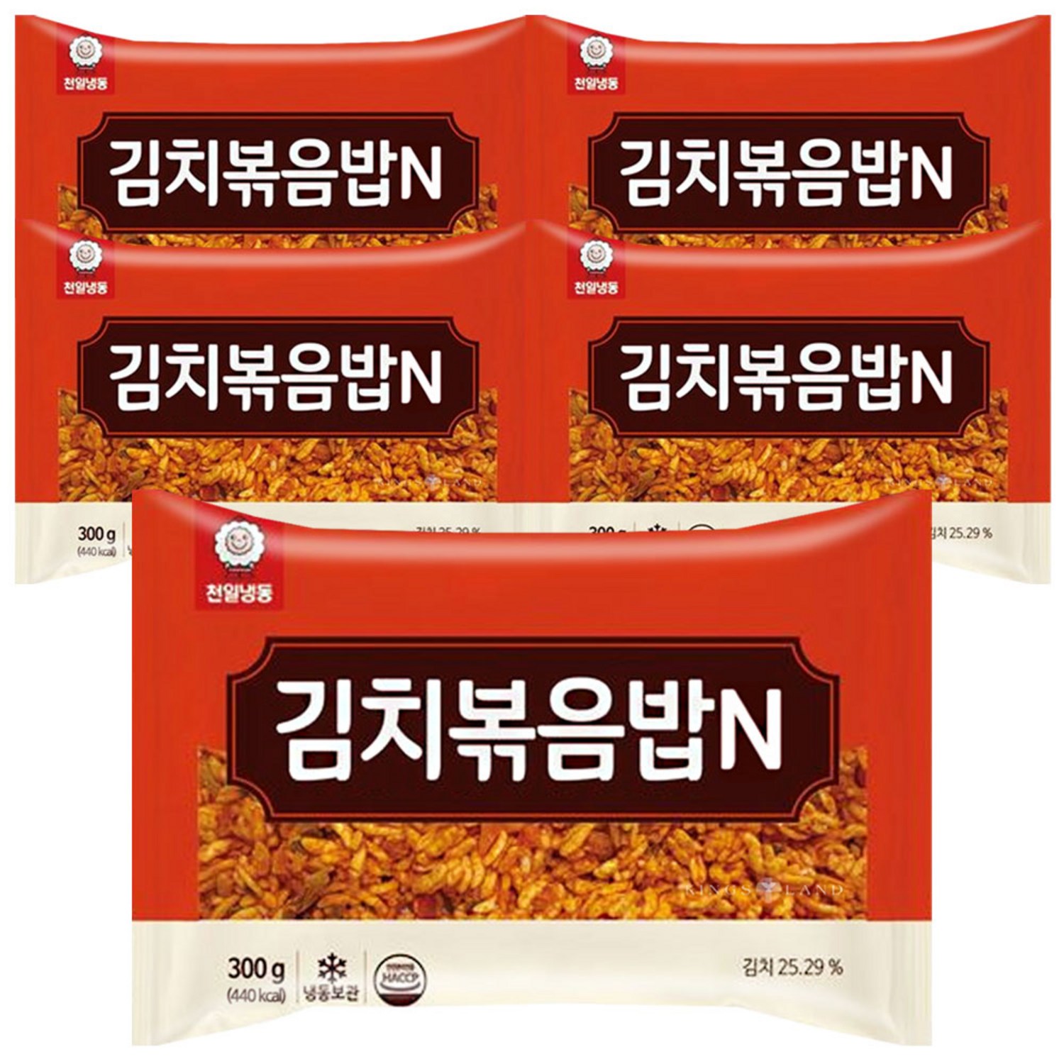 천일냉동 식품 김치볶음밥 300g X 5봉김치필라프, 300g, 5개 - 즉석볶음밥 | 쿠팡
