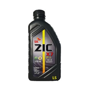 ZIC X7 LS 5W30 6L 디젤 엔진오일 – 늘이샵(neuleshop)