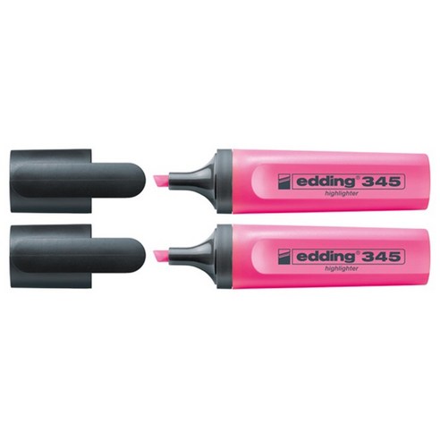 에딩 형광마카 e345 수성 2~5㎜, 분홍, 2개 - 가격 변동 추적 그래프 - 역대가
