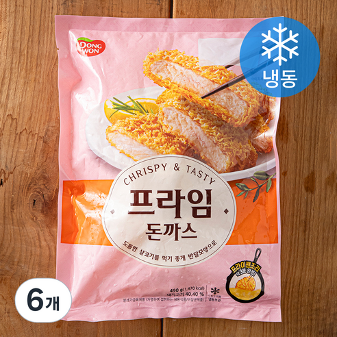 동원 프라임돈까스 (냉동), 490g, 6개 - 가격 변동 추적 그래프 - 역대가