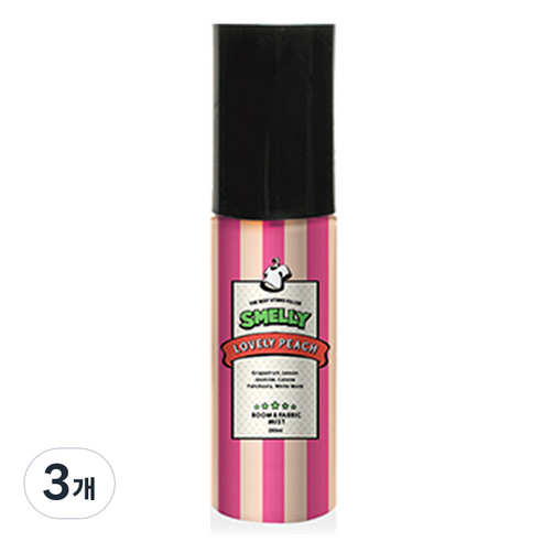 스멜리 룸앤패브릭 러블리피치 60ml, 55ml, 3개 - 가격 변동 추적 그래프 - 역대가