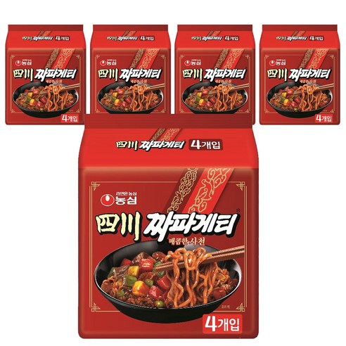 농심 사천 짜파게티 137g, 20개 - 가격 변동 추적 그래프 - 역대가