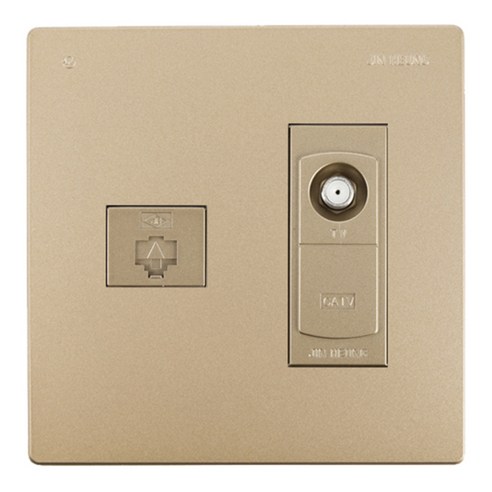 JINHEUNG V 系列棕色複合 CATV 2 室 8p 1 單元對 2 單元 酷澎 - 天天低價，你的日常所需都在酷澎