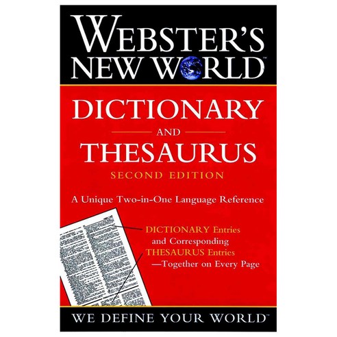Webster''s New World Dictionary and Thesaurus, Websters New World - 가격 ...
