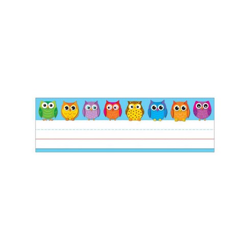 Colorful Owls Desk Nameplates, Carson Dellosa Pub Co Inc - 가격 변동 추적 그래프 ...