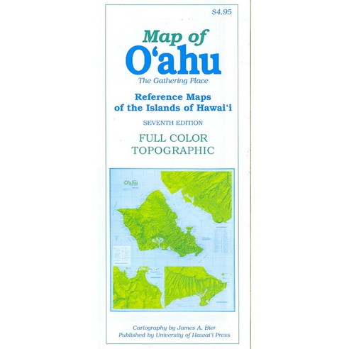 Reference Maps of the Islands of Hawaii: Map of O''ahu : The Gathering ...