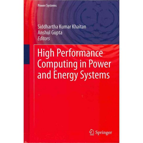 High Performance Computing in Power and Energy Systems, Springer Verlag - 가격 변동