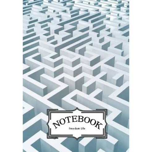 Notebook: Maze Pattern: Notebook Journal Diary 120 Lined Pages 7 X 10 ...