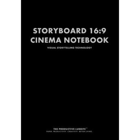 Storyboard 16: 9 Cinema Notebook: Visual Storytelling Technology ...