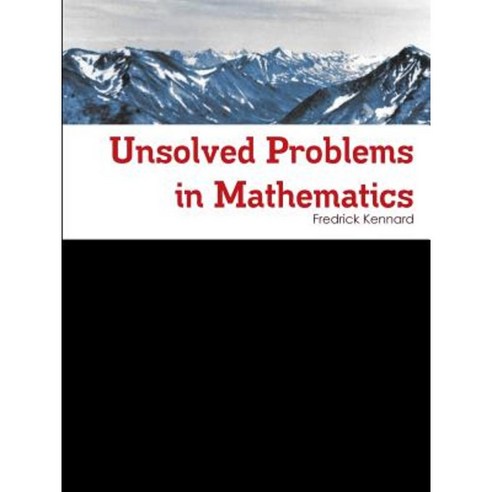 Unsolved Problems in Mathematics Paperback, Lulu.com - 가격 변동 추적 그래프 - 역대가