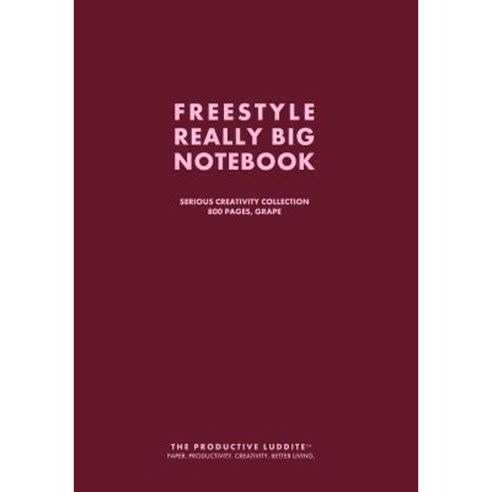 Freestyle Really Big Notebook Serious Creativity Collection 800 Pages ...