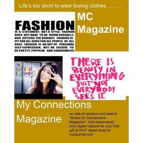 MC Magazine: My Connections Magzine Paperback, Createspace Independent ...
