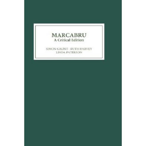 Marcabru: A Critical Edition Hardcover, Boydell & Brewer - 가격 변동 추적 그래프 ...