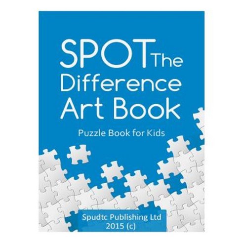 Spot the Difference Art Book: Puzzle Book for Kids Paperback ...