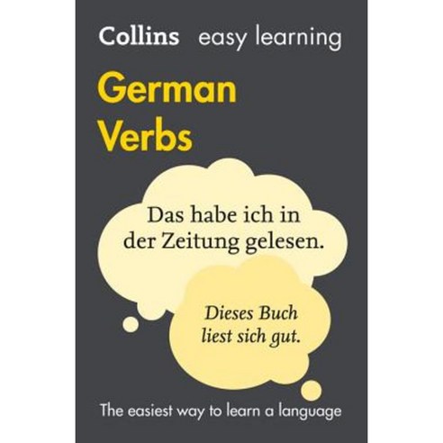 Collins Easy Learning German - Easy Learning German Verbs Paperback ...