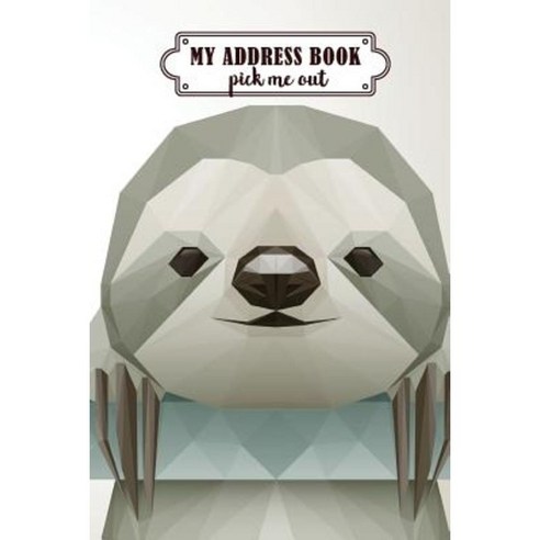 My Address Book Pick Me Out: Sloth Design - Birthdays & Address Book ...