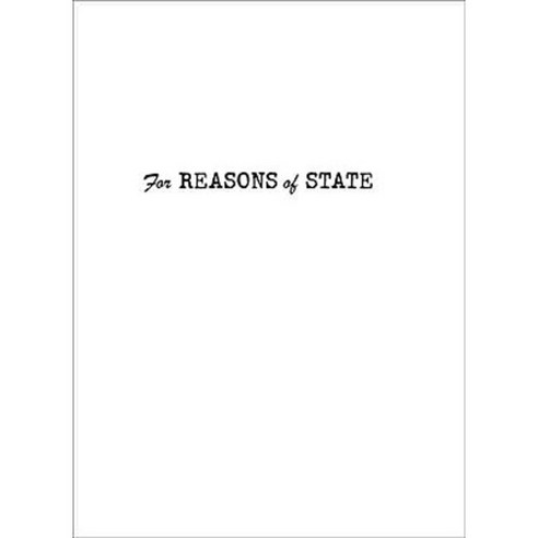 For Reasons of State Paperback, Whitney Museum of American Art - 가격 변동 ...