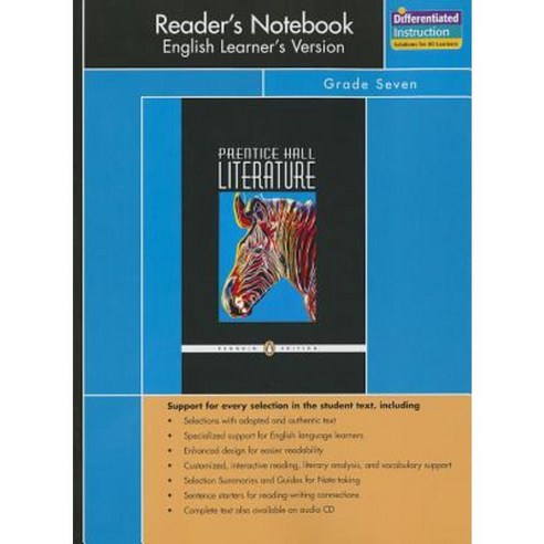Prentice Hall Literature Penguin Edition Readers Notebook English ...