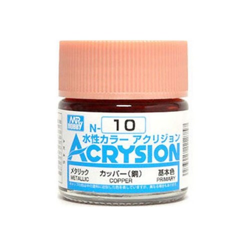 프라모델도료 GSI N-010 6p, COPPER 메탈 - 가격 변동 추적 그래프 - 역대가