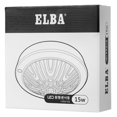 ELBA LED 원형 센서등 나뭇잎 타입, 주광색 - 가격 변동 추적 그래프 - 역대가