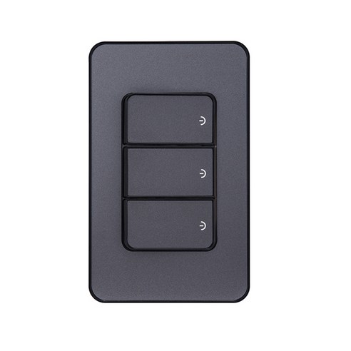 CHEIL ELECTRIC 3開關面板 金屬灰, 1個 - 開關 | 酷澎