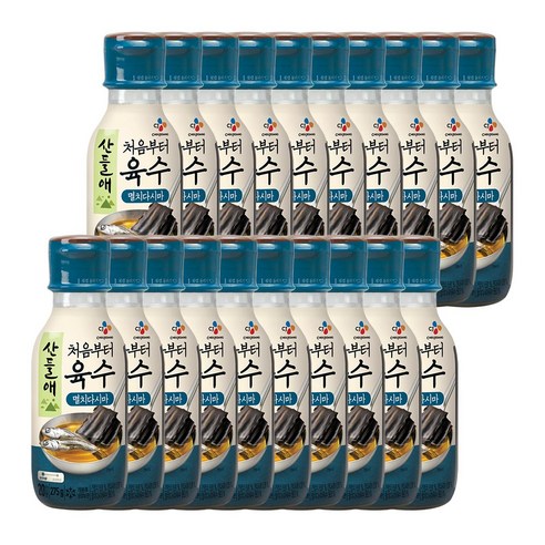 산들애 처음부터 멸치다시마 육수, 275g, 20개 - 가격 변동 추적 그래프 - 역대가