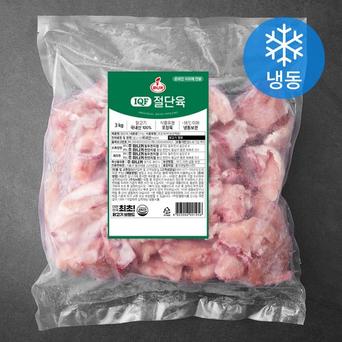 마니커 IQF 다용도 닭 절단육 볶음용 (냉동), 3kg, 1개 - 가격 변동 추적 그래프 - 역대가
