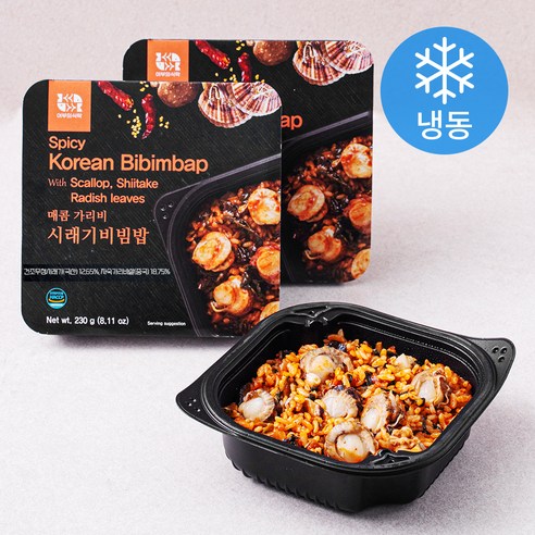 '어부의식탁 매콤 가리비 시래기비빔밥 (냉동), 230g, 3개' 최저가 검색, 최저가 19,900원 - 할인 알림