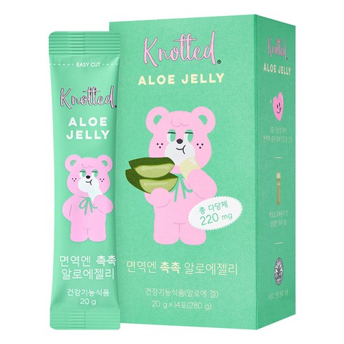 '노티드 면역엔 촉촉 알로에젤리 14p, 280g, 1개' 최저가 검색, 최저가 12,160원 - 할인 알림