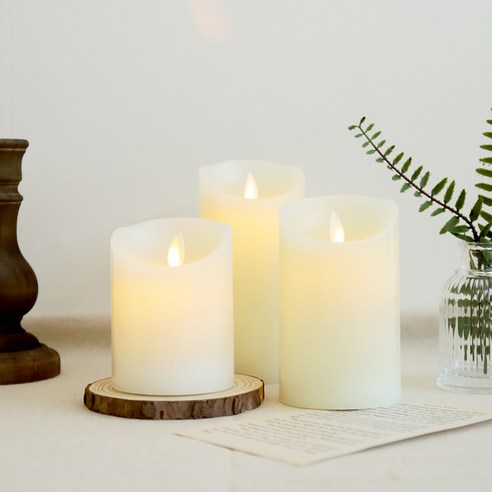 LED 양초 티라이트 10 x 7.5 cm + 12.5 x 7.5 cm + 15 x 7.5 cm - LED캔들 | 쿠팡