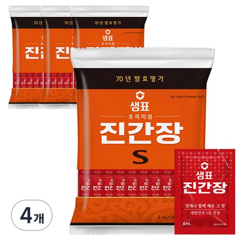샘표 프리미엄 진간장 S 200p, 1.2L, 4개 - 가격 변동 추적 그래프 - 역대가