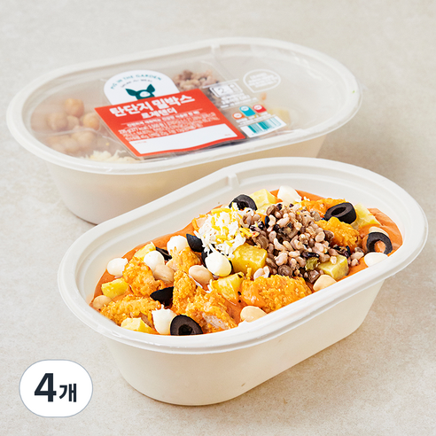 피그인더가든 탄단지 밀박스 로제 텐더, 4개, 235g - 가격 변동 추적 그래프 - 역대가