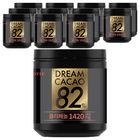 '롯데웰푸드 드림카카오 폴리페놀 초콜릿 82%, 86g, 12개' 최저가 검색, 최저가 26,100원 - 할인 알림