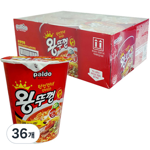 팔도 왕뚜껑 소컵 65g, 36개 / 팔도 왕뚜껑 소컵 65g, 36개 - 가격 변동 추적 그래프 - 역대가