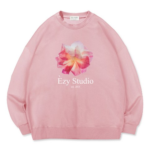 ezy studio Flower 04 Overfit 3-Step Jjuri 衛衣 酷澎 - 天天低價，你的日常所需都在酷澎