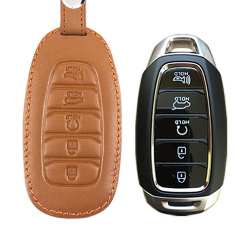 더조은셀러 아반떼 CN7 팰리세이드 키홀더 키케이스 스마트키 가죽 5버튼 Key-05, Key-05 브라운 - 가격 변동 추적 ...