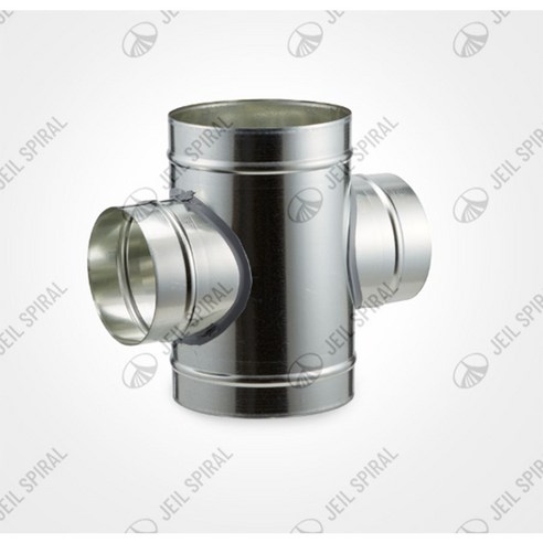 닥트부속 Cross Tee 함석닥트 100X100파이 125X100파이 125X100파이 150X100파이 150X125파이 ...