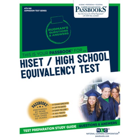 Hiset / High School Equivalency Test Volume 146 Paperback, Passbooks ...