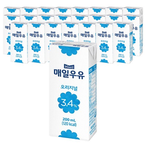블루존 매일유업 멸균우유 오리지널 200ml 24팩 - 가격 변동 추적 그래프 - 역대가