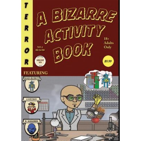 A Bizarre Activity Book: A Mad Robot Comic Paperback, Createspace ...