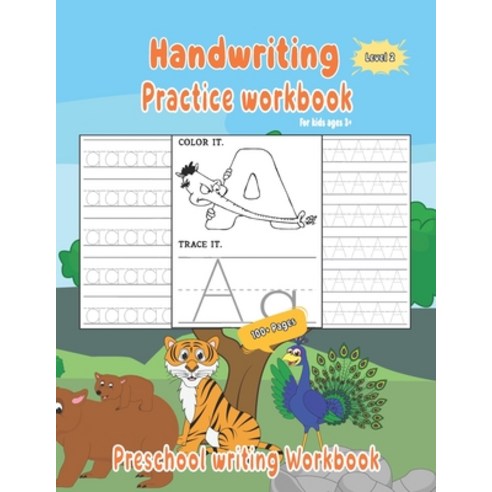 Handwriting Practice workbook for kids: Preschool writing Workbook for ...