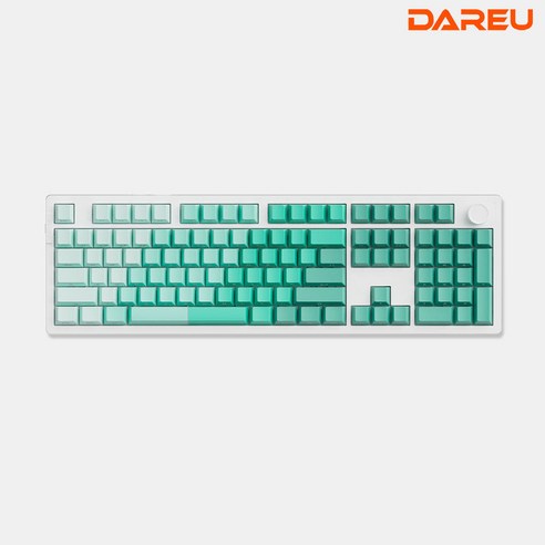 다얼유 EK106 PRO 106키 유무선 블루투스 게이밍 기계식 키보드 (민트 클라우드축) - 무선키보드 | 쿠팡