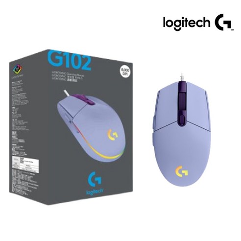 '로지텍 G102 2세대 LIGHTSYNC 게이밍 유선마우스' 최저가 검색, 최저가 30,300원 - 할인 알림