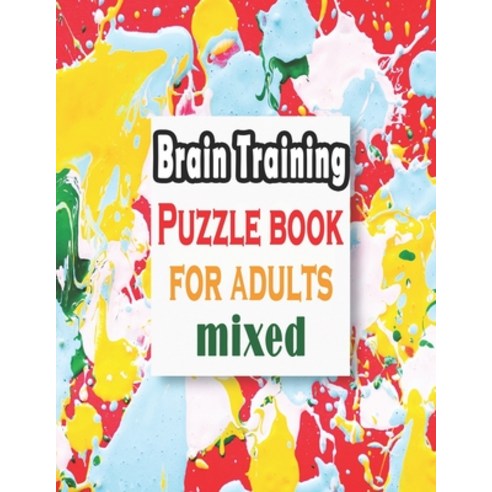 Puzzle book for adults mixed: Puzzle Activity Book for Adults 140+ Large Print