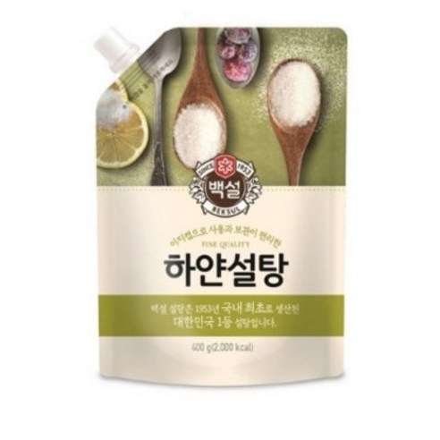 'CJ 백설 하얀설탕 400G, 400g, 3개' 최저가 검색, 최저가 7,190원 - 할인 알림