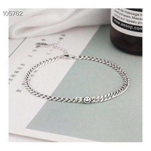 KORELAN s925 순은 팔찌 여성 스마일 채찍 복고 패션 기질 인터넷 레드 라이브 액세서리 패션목걸이 - 가격 변동 추적 그래프 - 역대