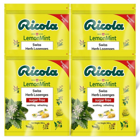 '무설탕 스위스 허브캔디 리콜라 레몬민트, 684g, 2개' 최저가 검색, 최저가 42,200원 - 할인 알림