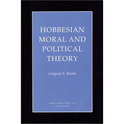 Hobbesian Moral and Political Theory Paperback, Princeton University ...