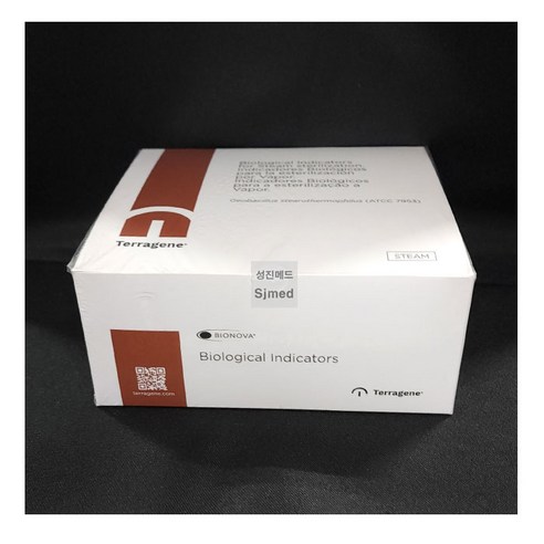 '(TERRAGENE) 테라진 스팀 멸균용 BI 인디케이터 BT20/24시간(100개입)' 최저가 검색, 최저가 270,000원 - 할인 알림